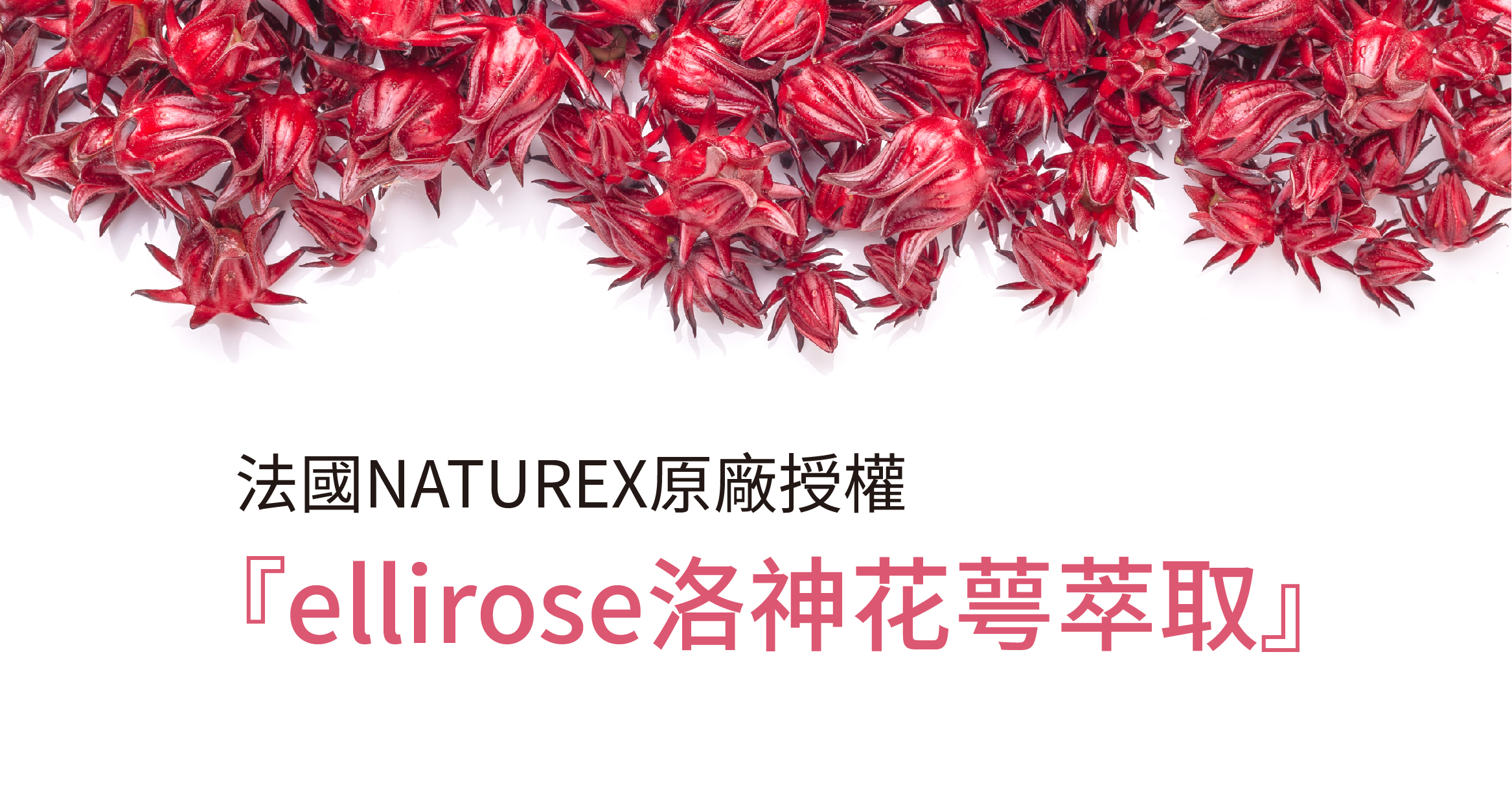 法國NATUREX原廠授權『ellirose洛神花萼萃取』 – wikibionome